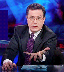 Colbert Popcorn Animated Gif